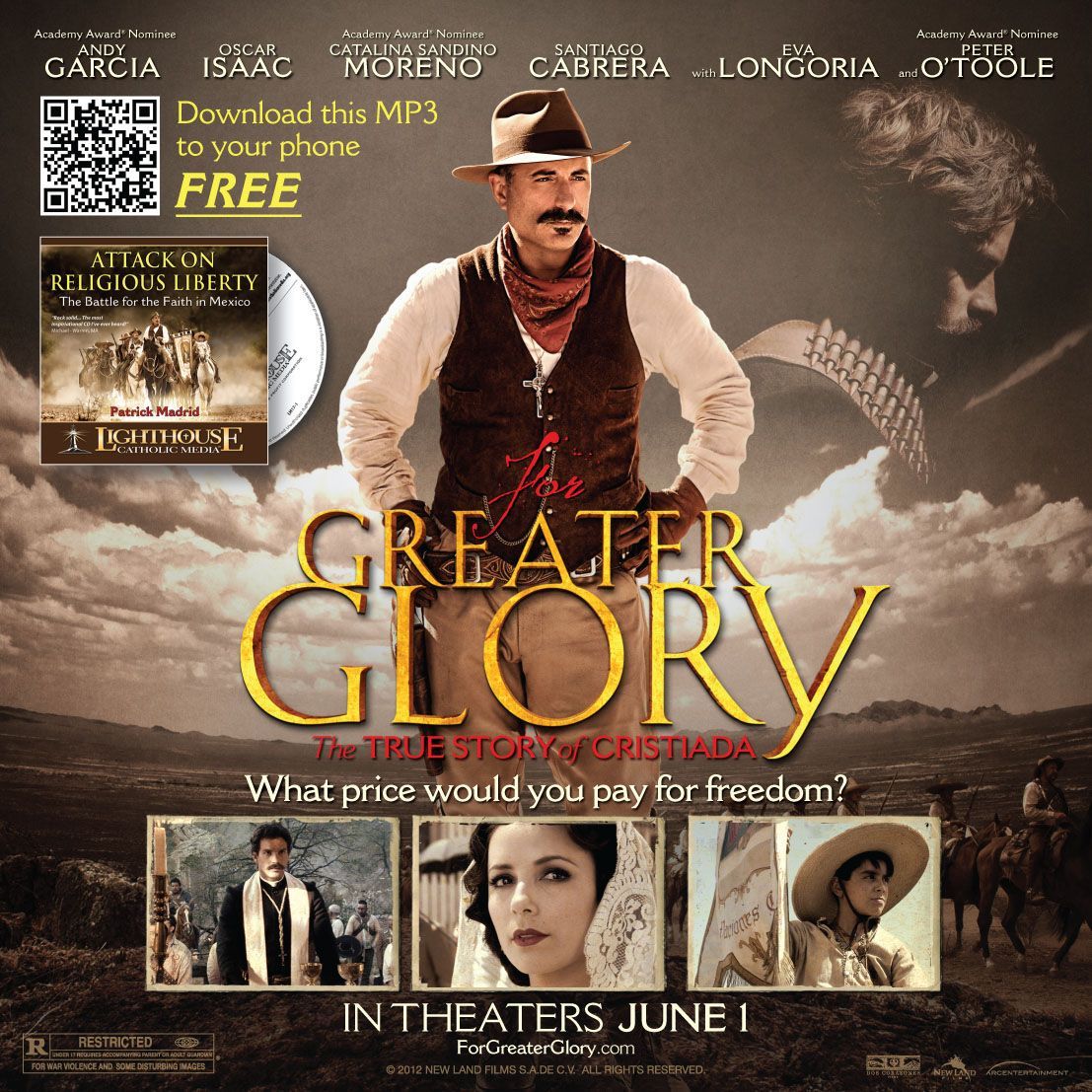 Sheet Music Downloads For Greater Glory: The True Story of Cristiada