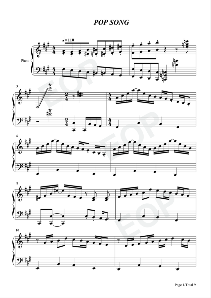 Kenshi Yonezu POP SONG Sheet Music Downloads