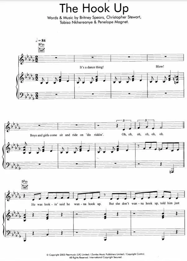 britney spears hook